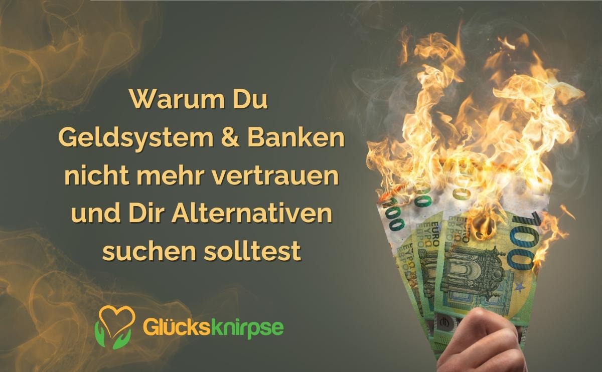 Warum Du Geldsystem & Banken nicht mehr vertrauen und Dir Alternativen ...